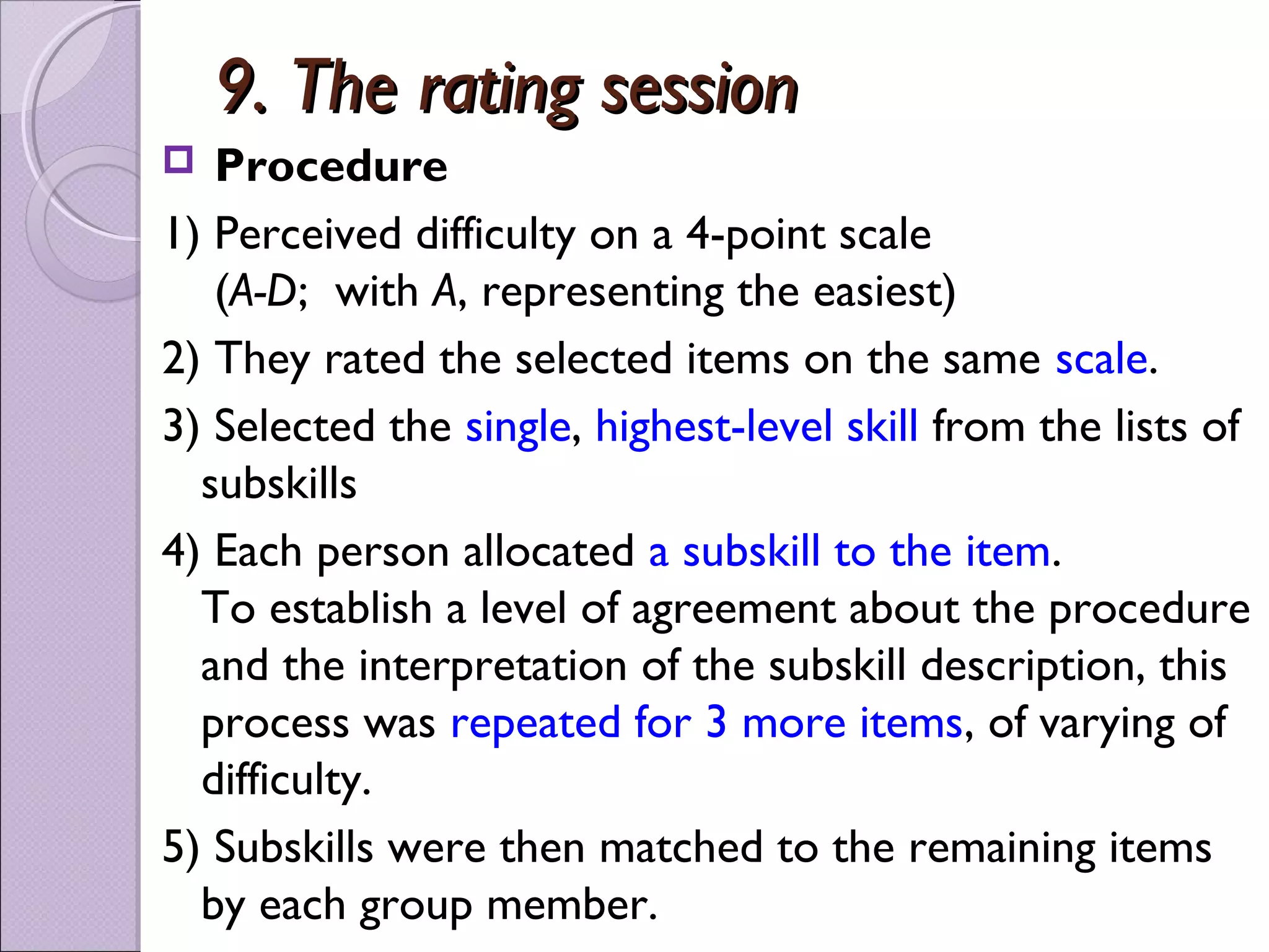 Sub-skills in reading comprehension tests | PPT