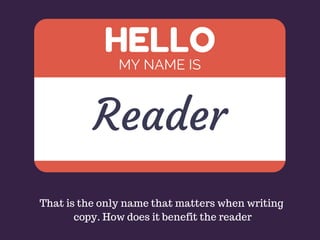 The Not So Secret Formulas of Copywriting | PPT