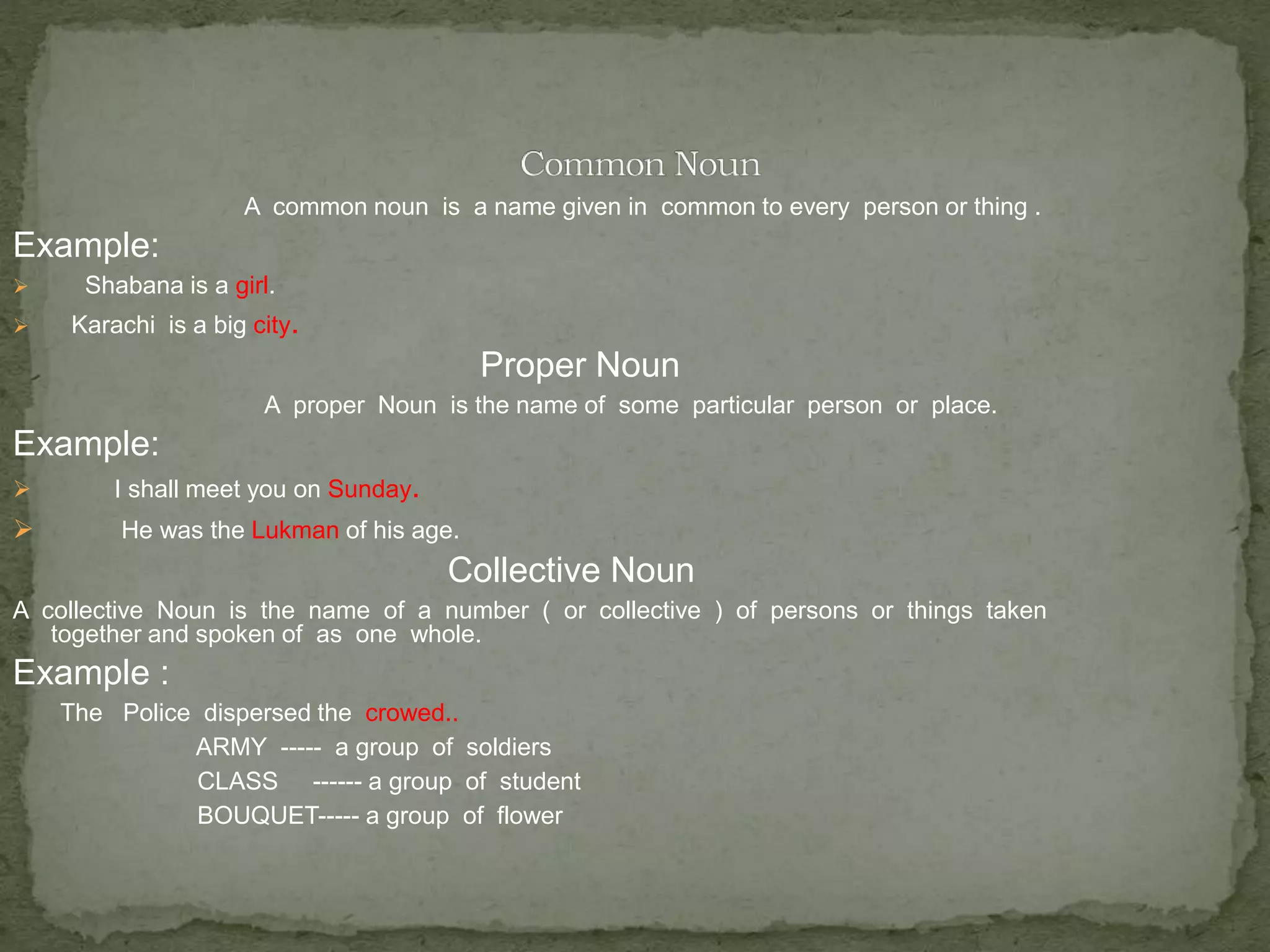The noun | PPTX