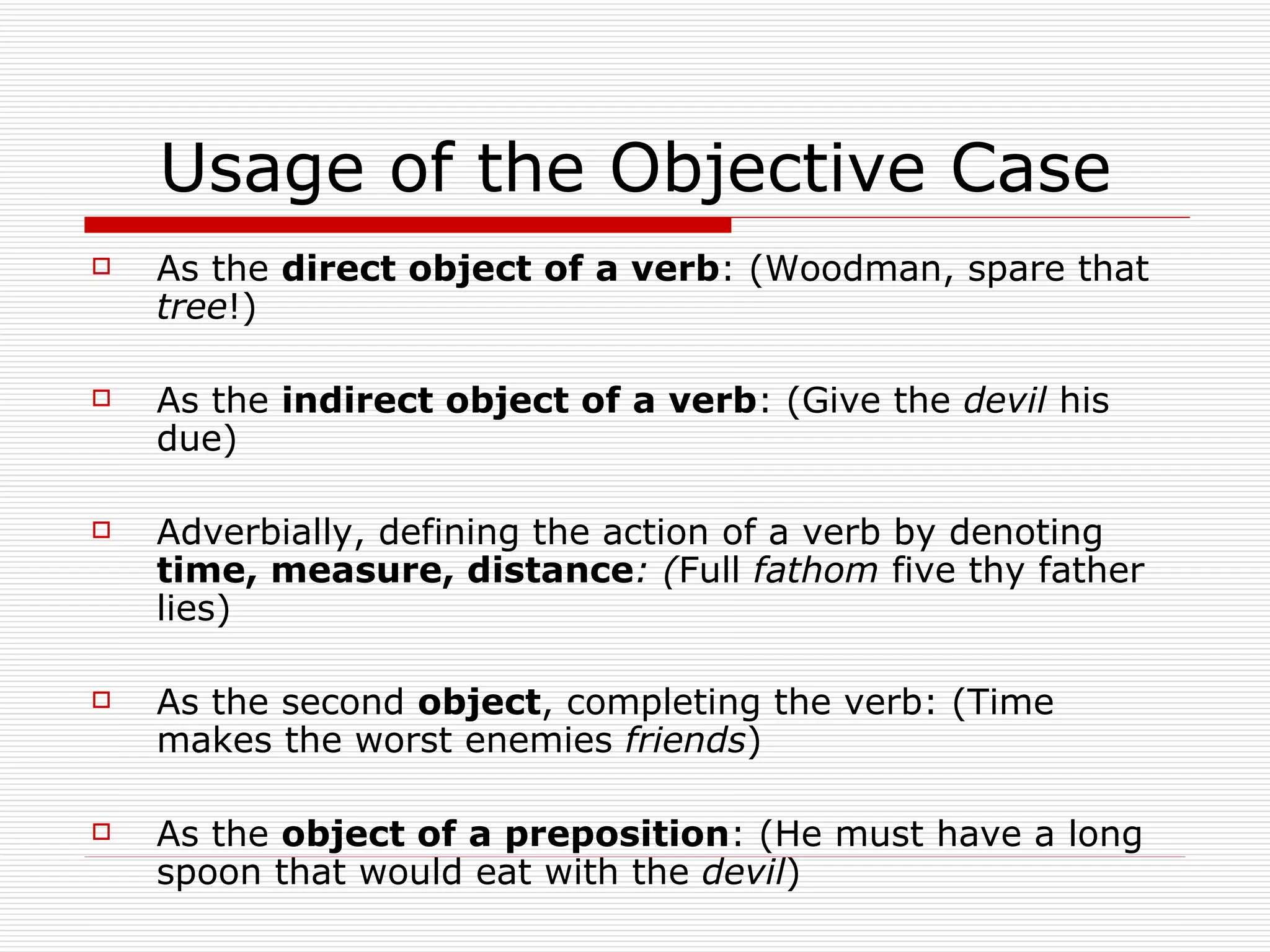 The noun. case | PPT