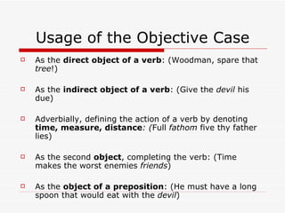 The noun. case | PPT
