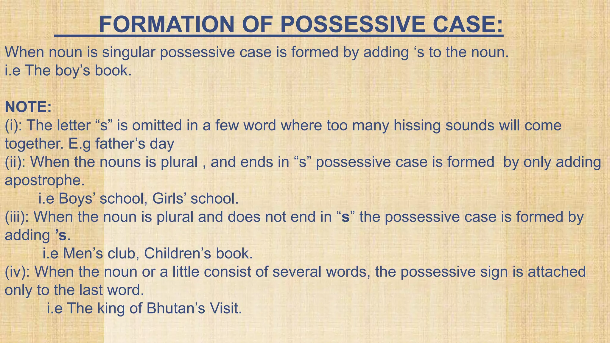 The noun and kinds | PPTX