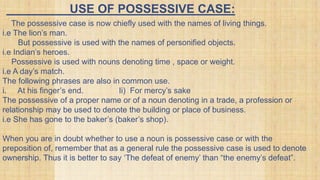 The noun and kinds | PPTX