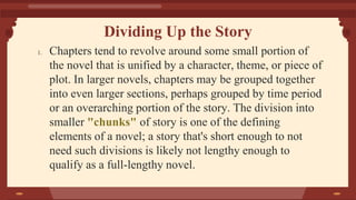 THE NOVEL.pptx | Fiction | Books and Literature