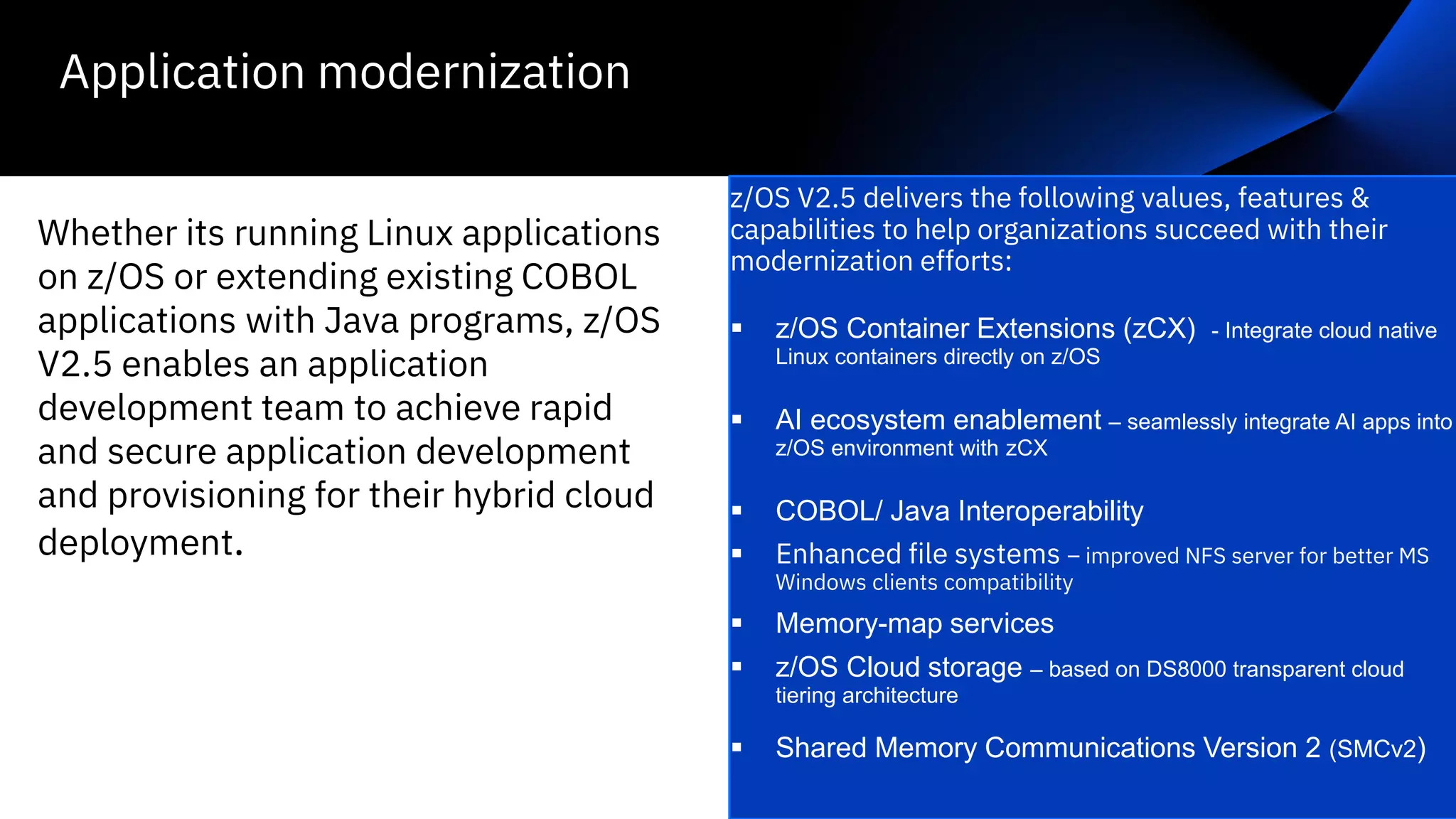 The NRB Group mainframe day 2021 - IBM Z-Strategy & Roadmap - Adam John ...