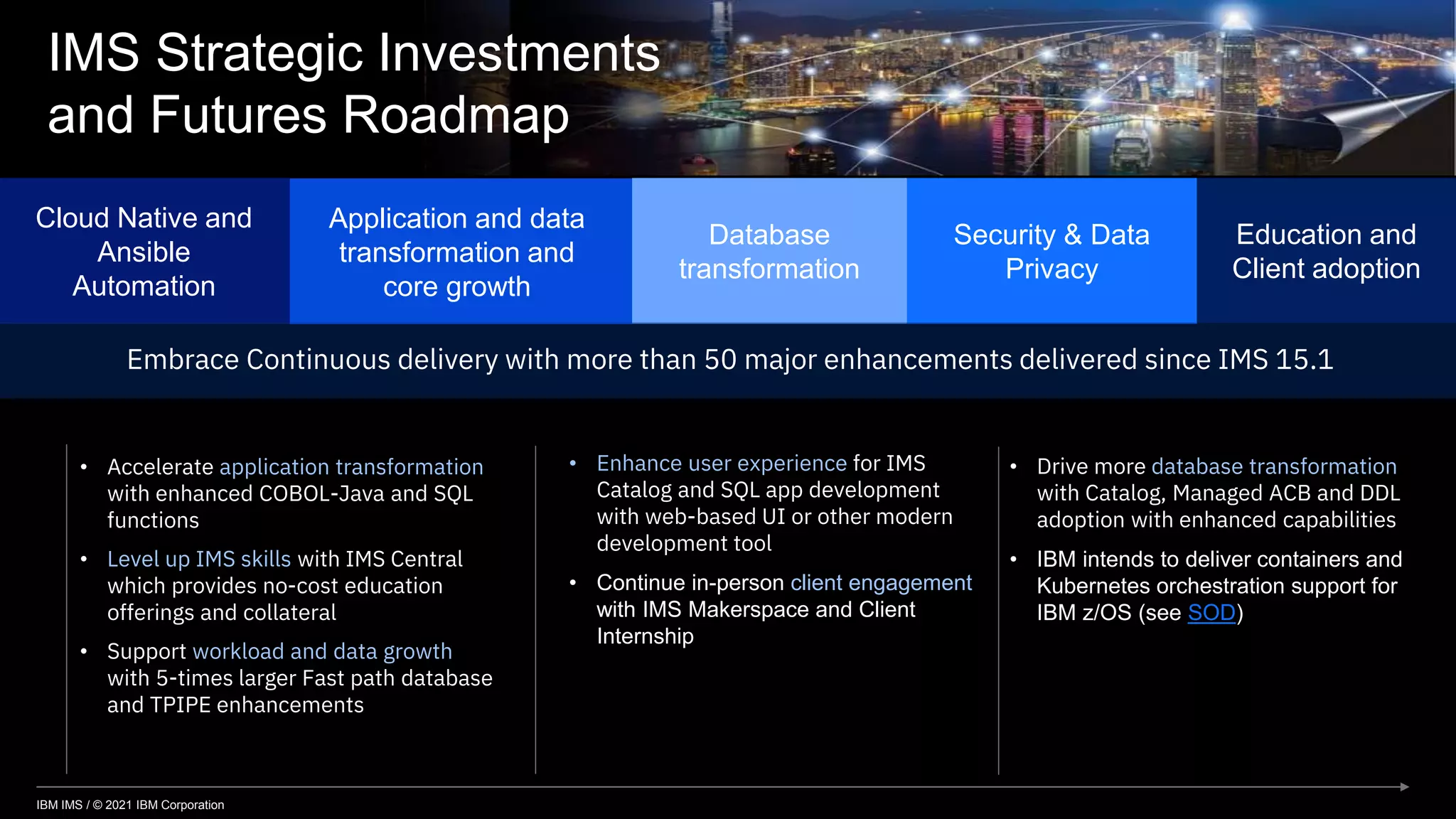 The NRB Group mainframe day 2021 - IBM Z-Strategy & Roadmap - Adam John ...