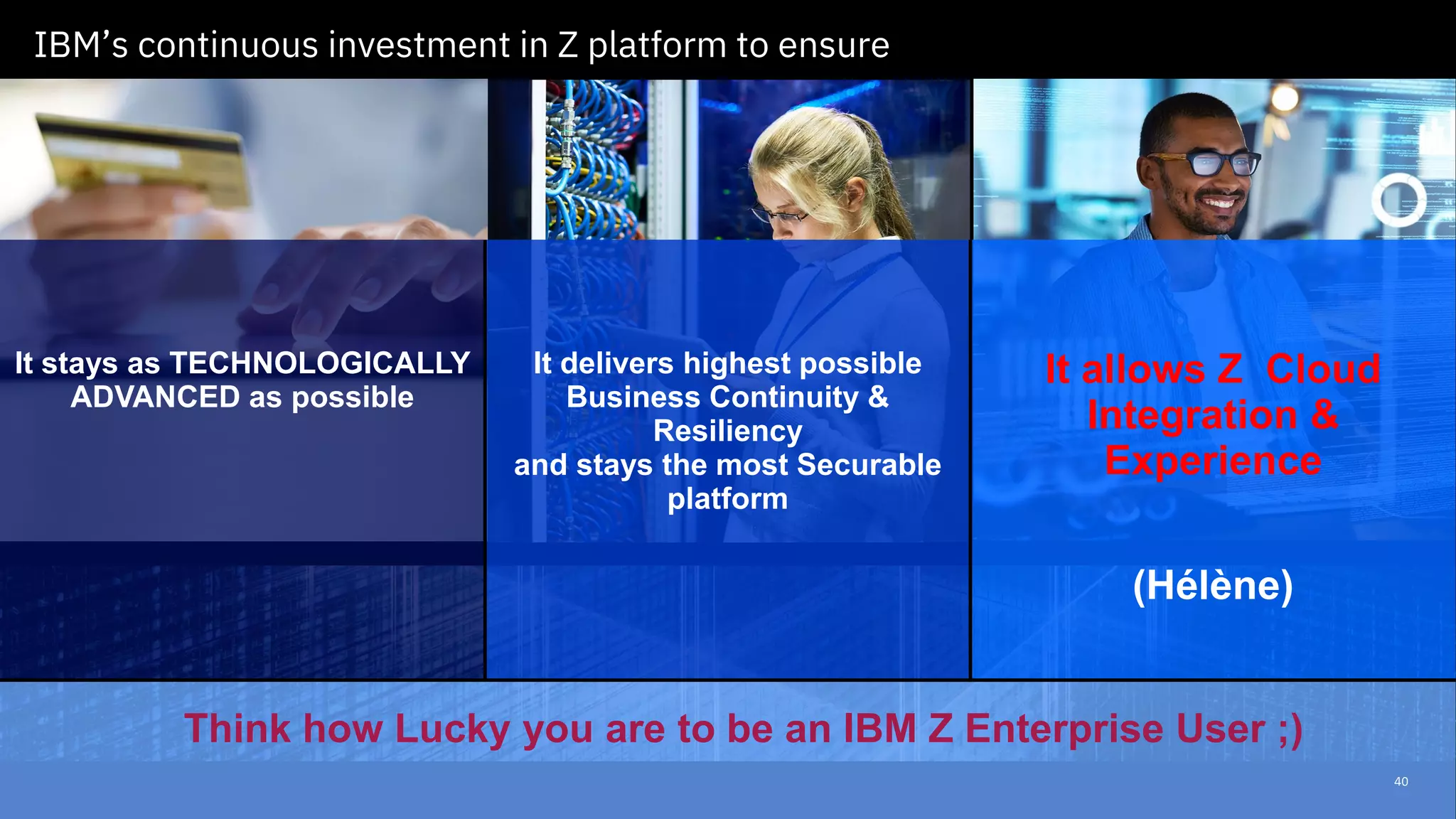 The NRB Group mainframe day 2021 - IBM Z-Strategy & Roadmap - Adam John Sturgees Beerc - Helene ...