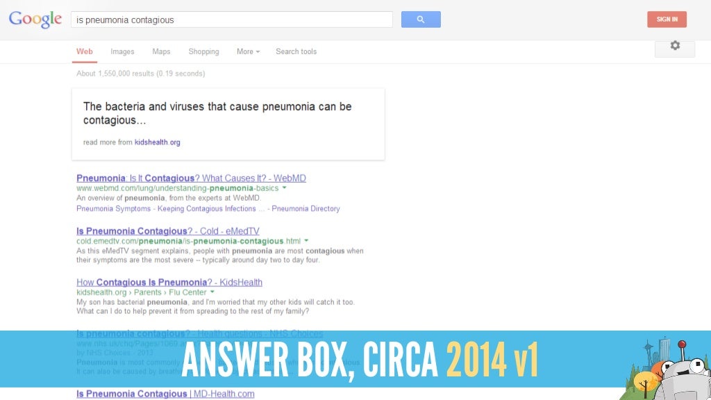 ANSWER BOX, CIRCA 2014 v1