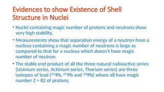 Nuclear Chemistry : The nuclear shell model.pptx