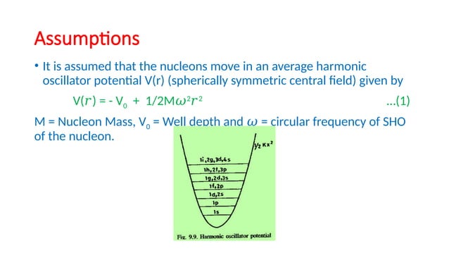 Nuclear Chemistry : The nuclear shell model.pptx | Chemistry | Science