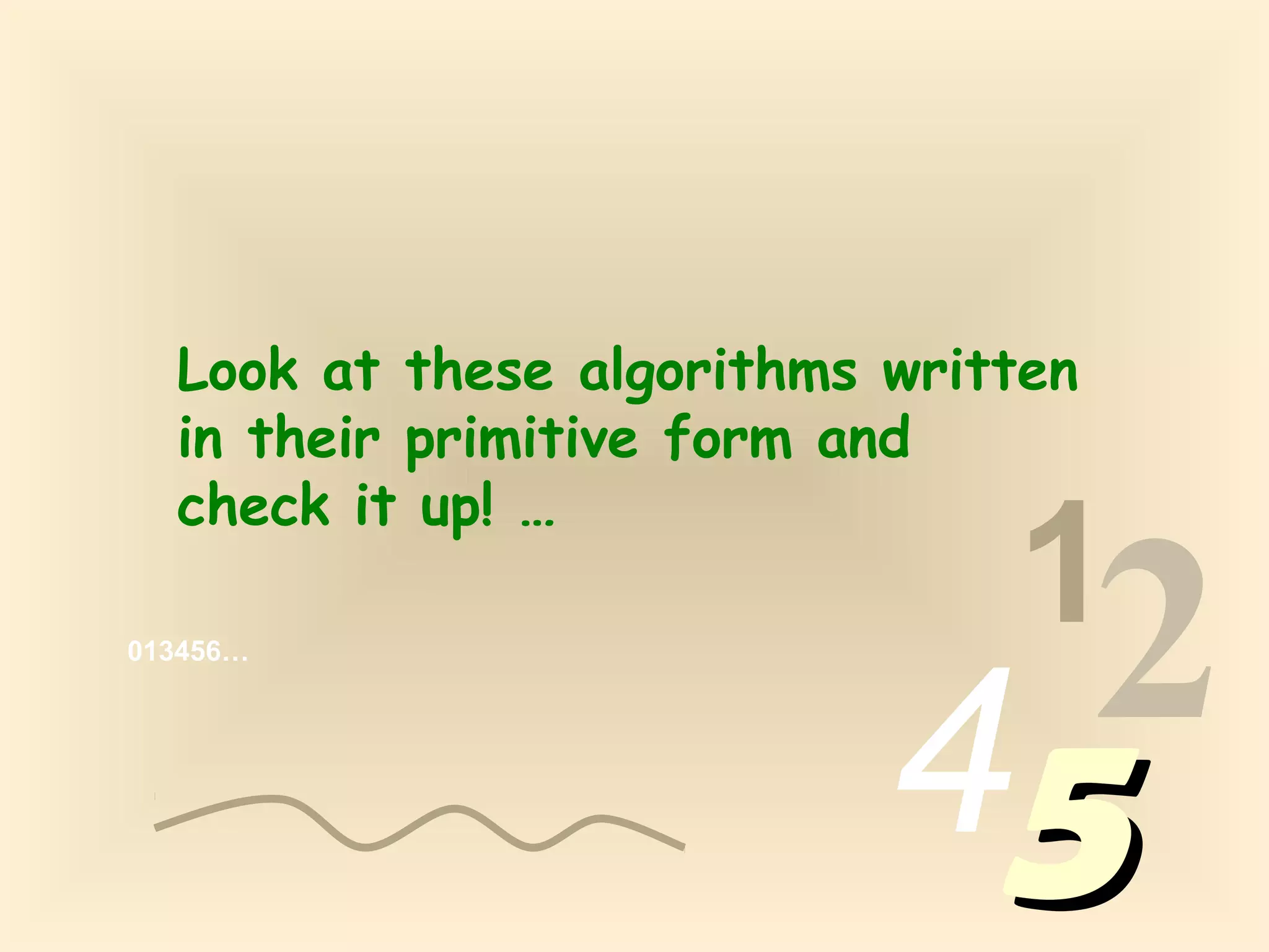Numbers and Angles | PPS