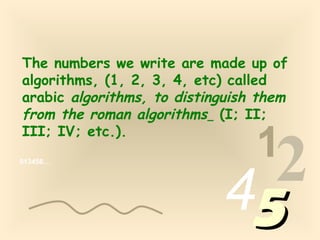 Numbers and Angles | PPS