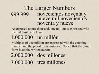 The numbers 101 3,000,000 | PPT