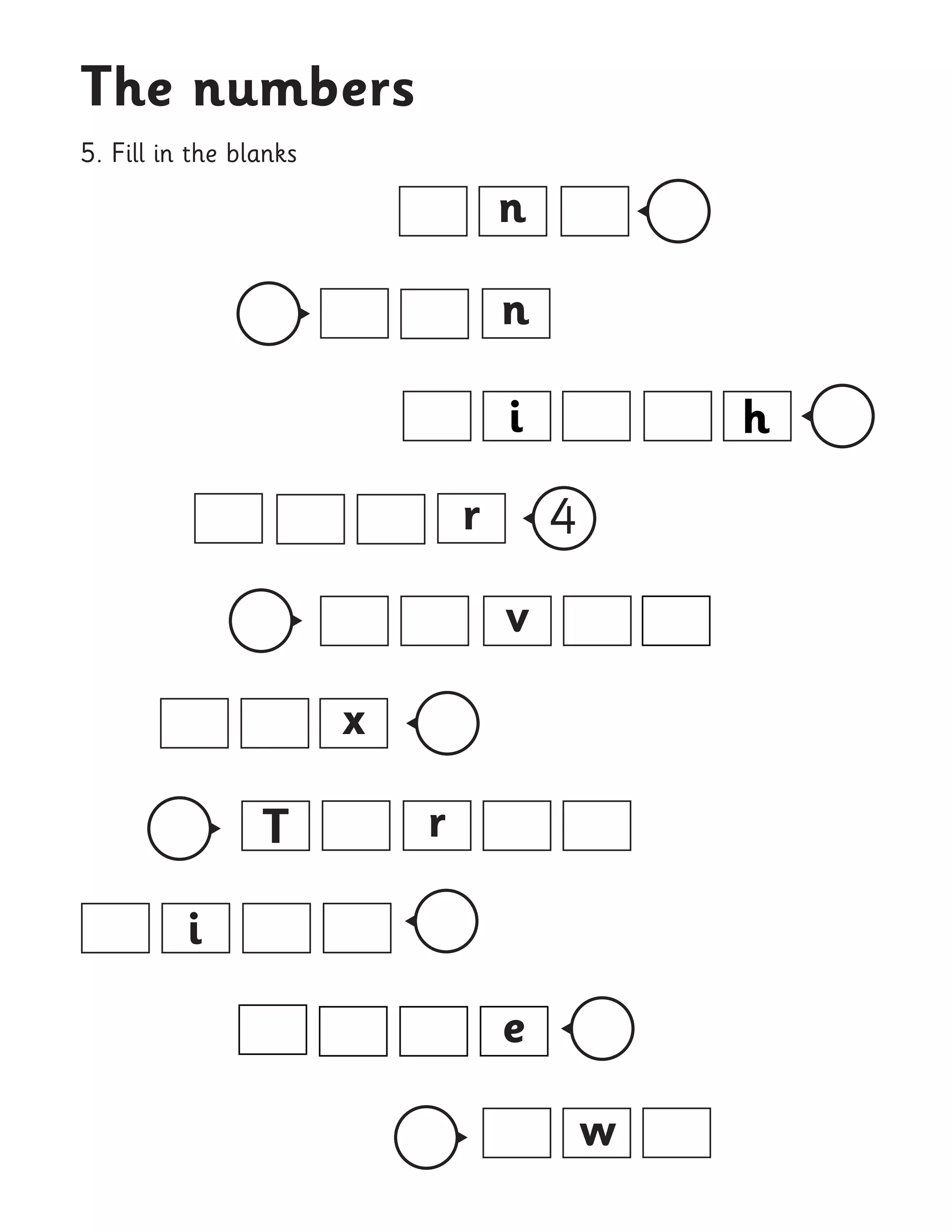 The numbers and colors | PDF