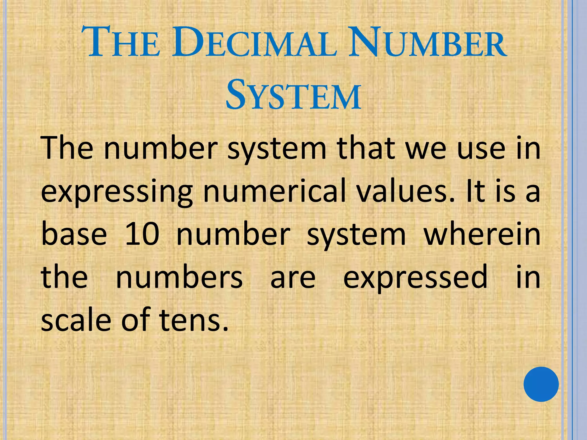 The number system | PPTX