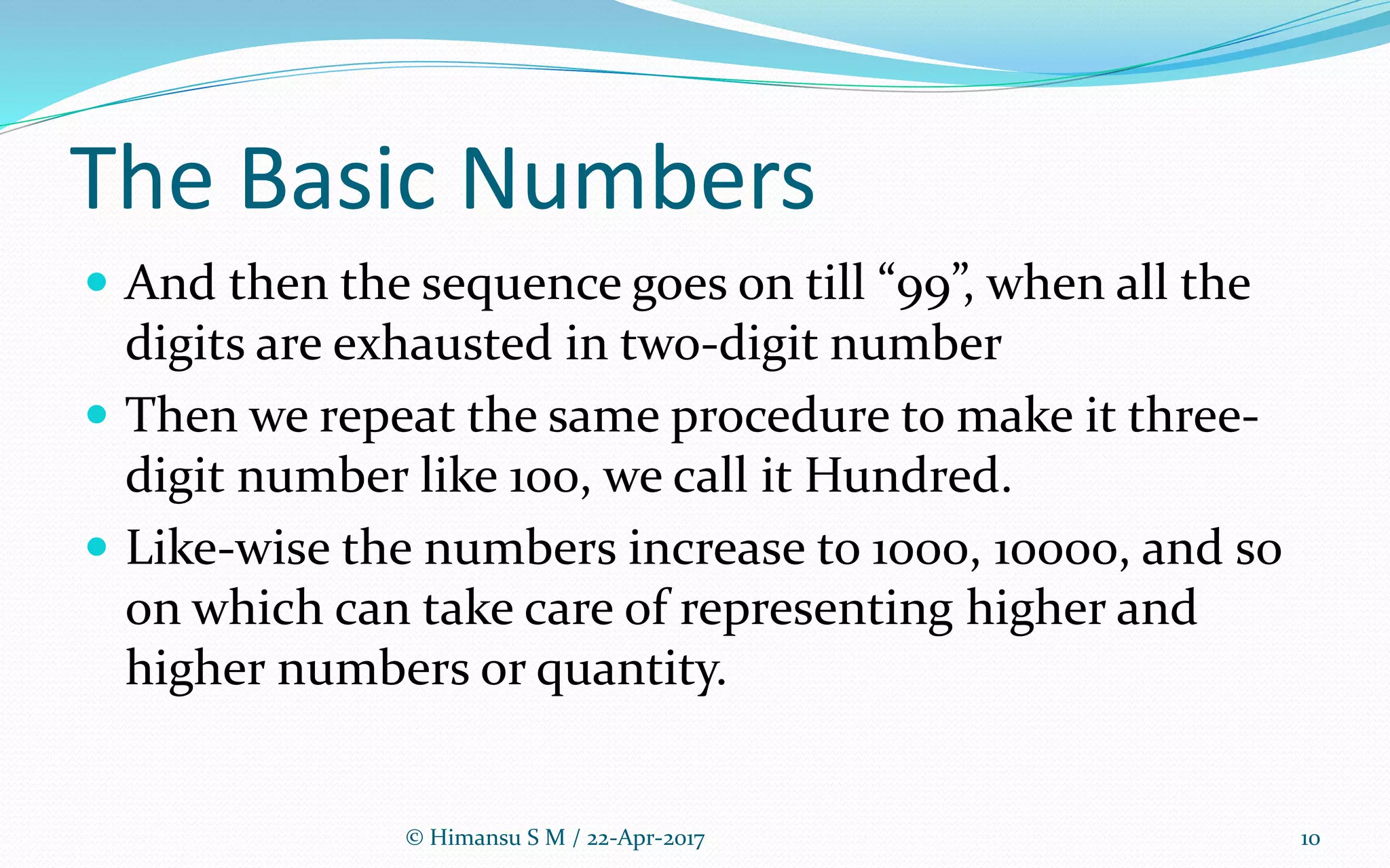 The Number System | PPTX