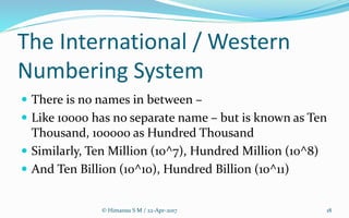 The Number System | PPTX