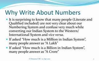 The Number System | PPTX