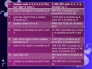 The Number Theory | PPTX