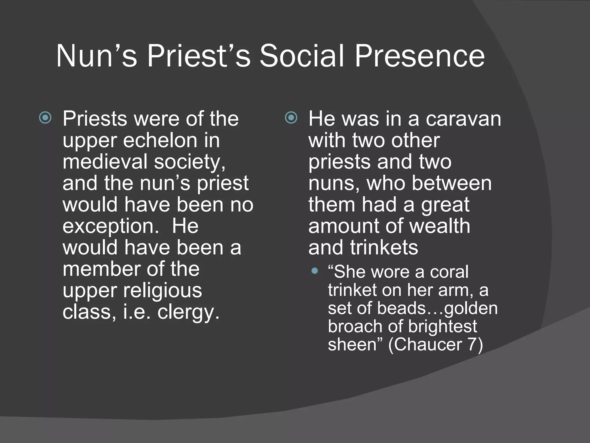 The Nun S Priest Tale | PPT