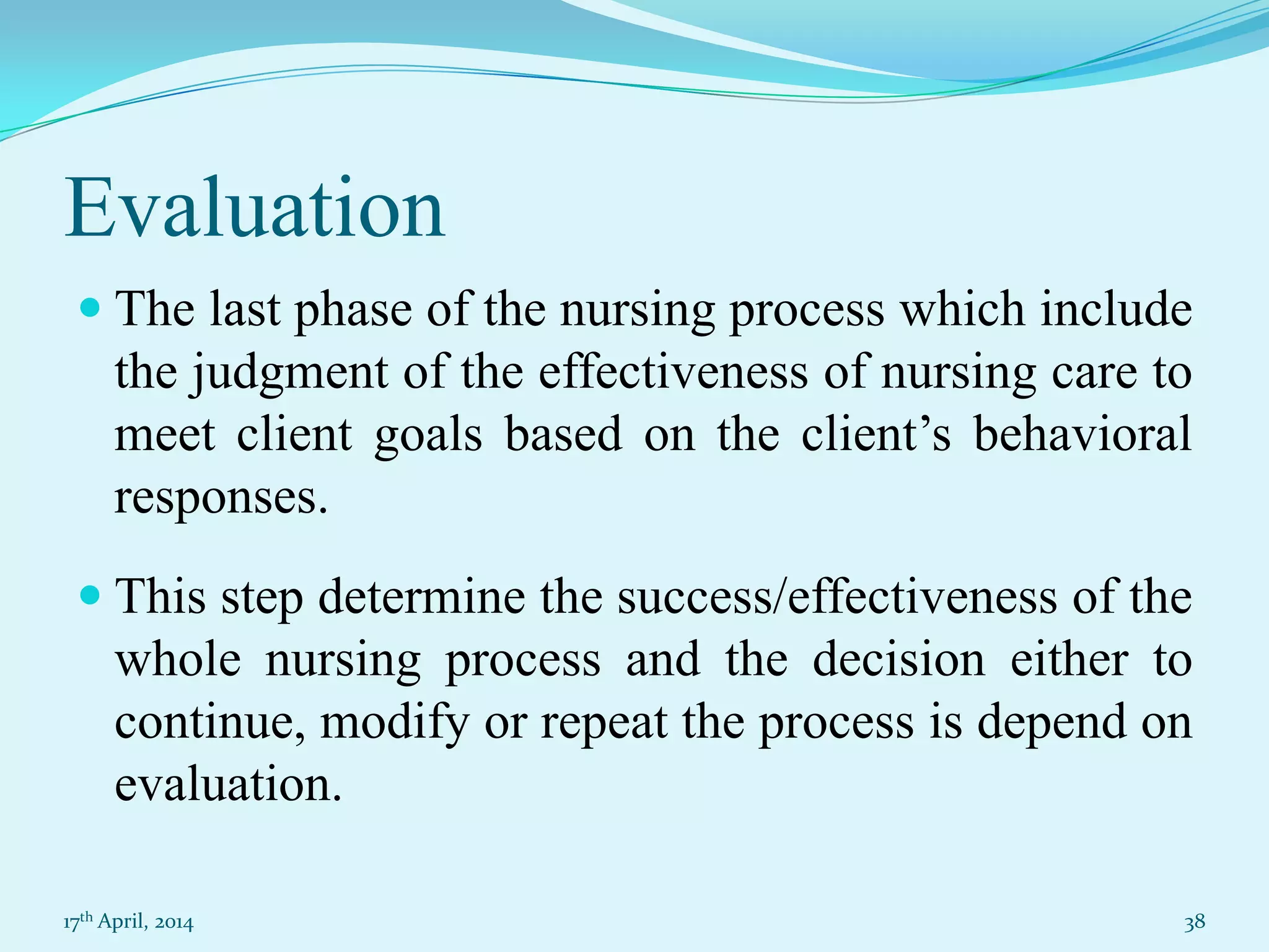 Nursing Essay On Nursing Process | PPTX | Lung and Respiratory Health ...