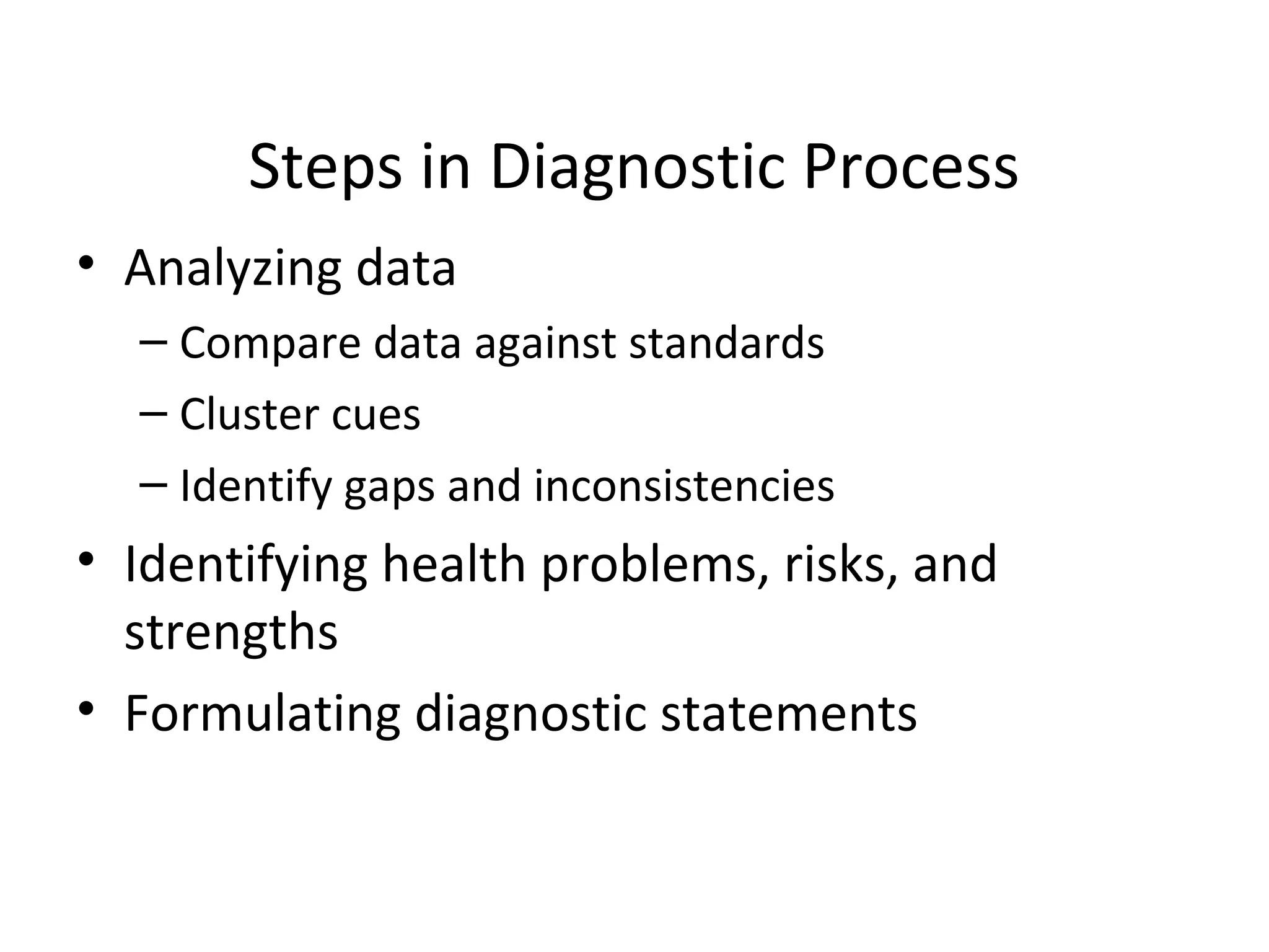 The nursing process | PPT