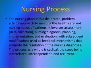 The nursing process | PPT
