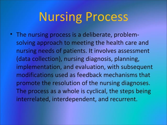 The nursing process | PPT