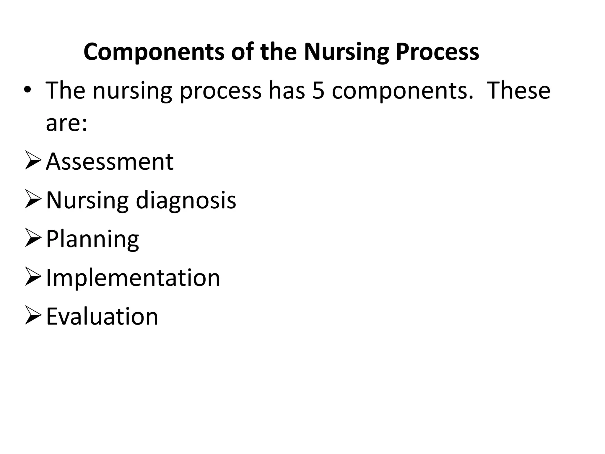 THE NURSING PROCESS FUNDAMENTAL II..pptx
