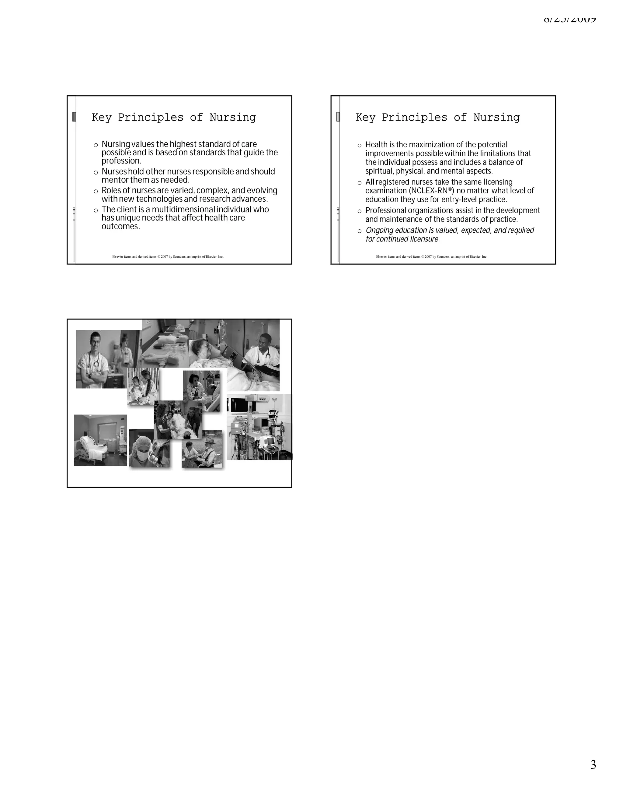 The Nursing Profession Chapter 01 Compatibility Mode | PDF