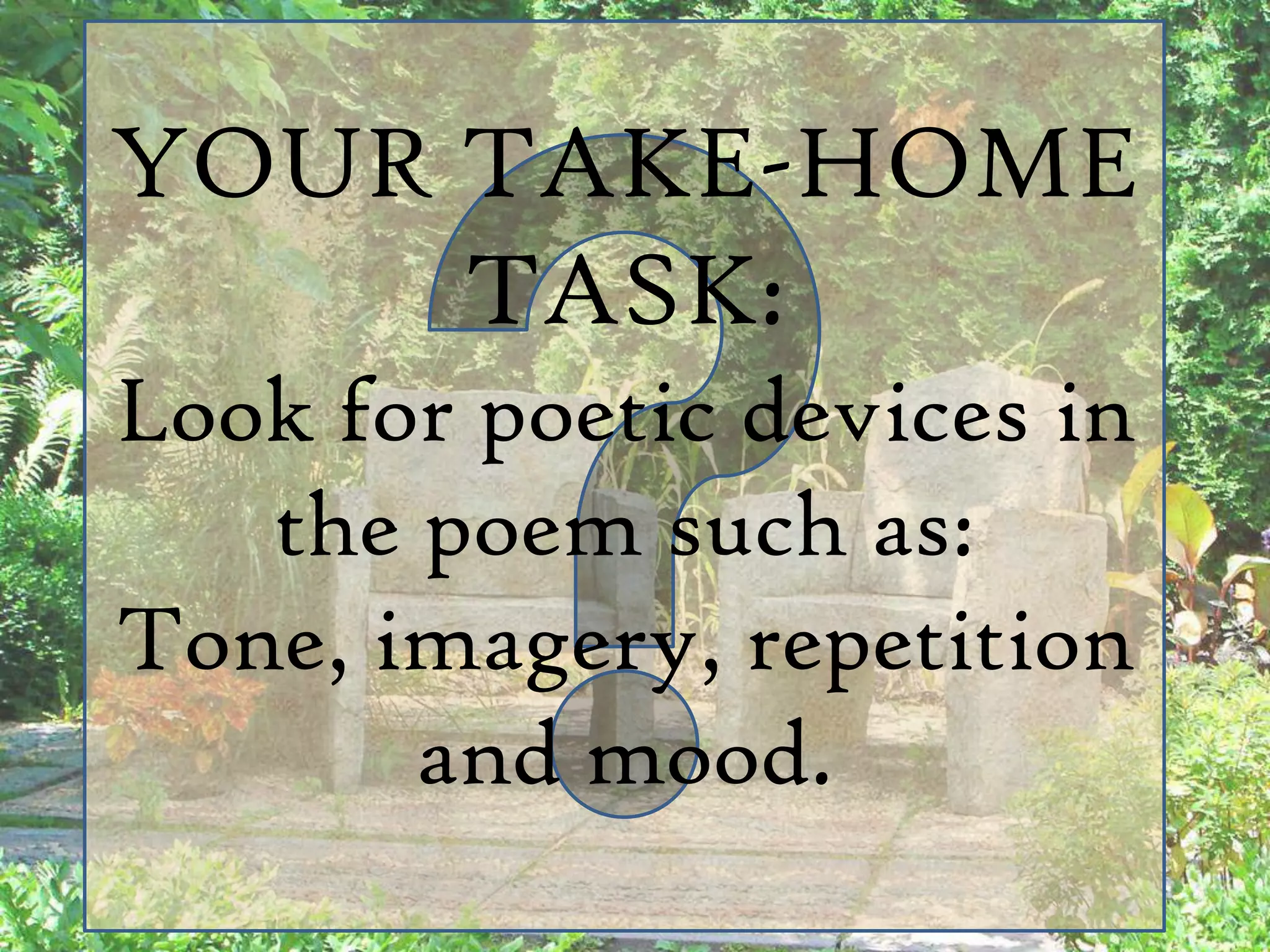 The Nymph’s Reply to the Shepherd | PPTX