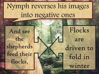 The Nymph’s Reply to the Shepherd | PPTX