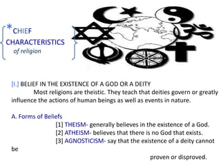 Religions.Theology | PPTX