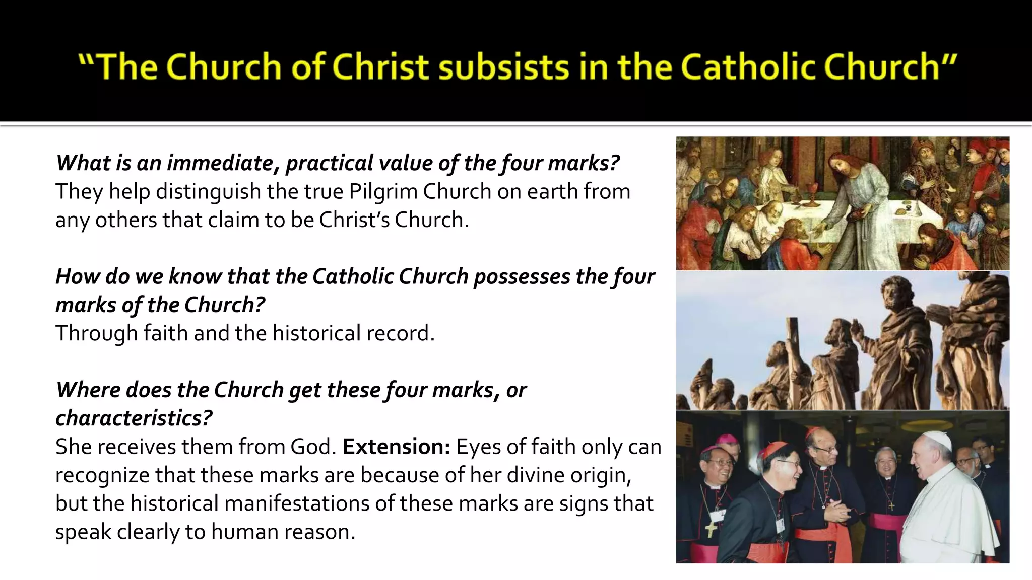 Four Marks of the Church | PPTX