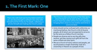 Four Marks of the Church | PPTX
