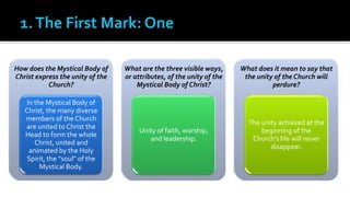 Four Marks of the Church | PPTX