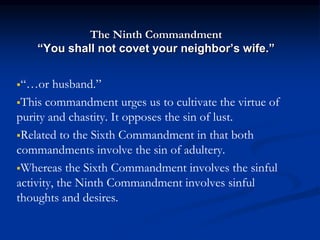 9th Commandment