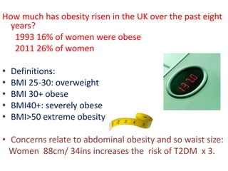The obese woman | PPTX