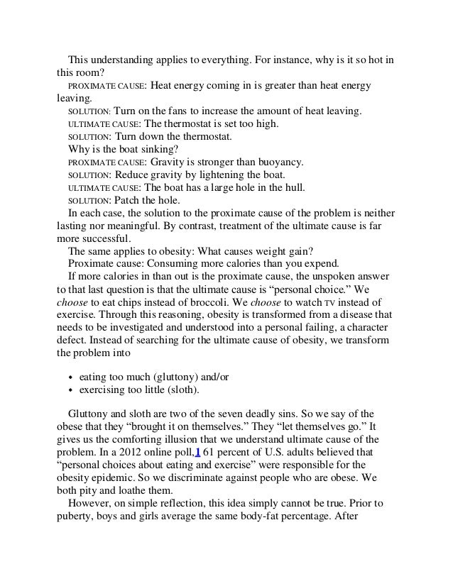 The Obesity Code | PDF