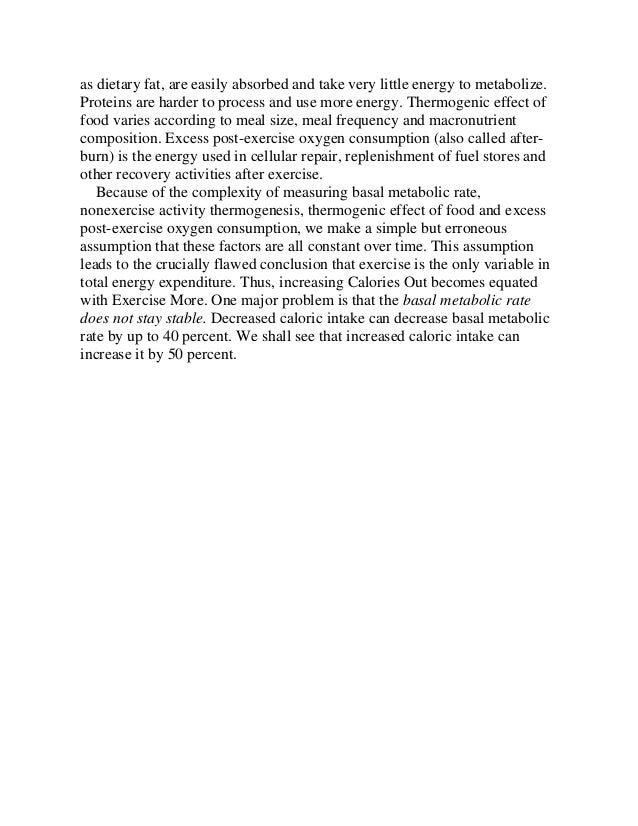 The Obesity Code | PDF