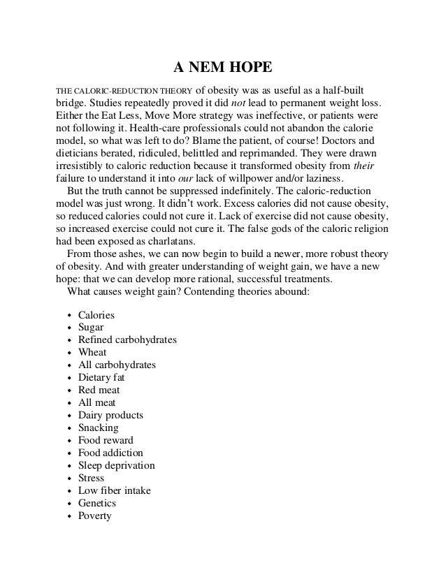 The Obesity Code | PDF