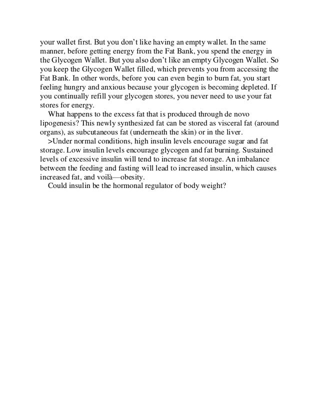 The Obesity Code | PDF