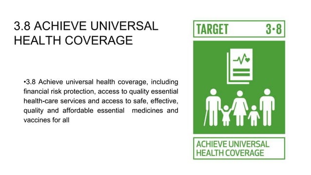 The objectives of goal3 good health and wellbeing | PPTX