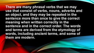 The objects of Definition | PPTX