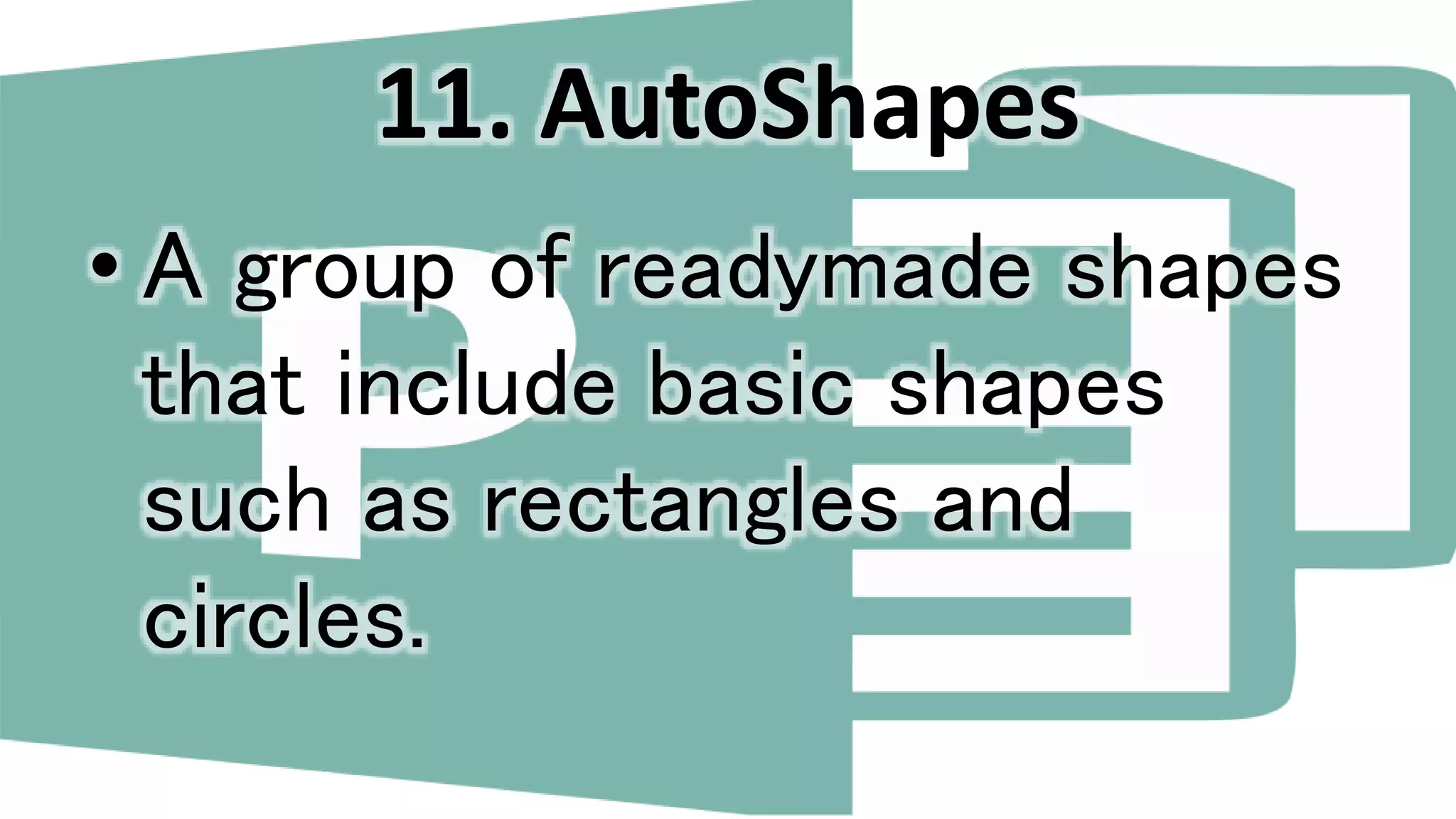 The Objects Toolbar in MS Publisher | PPTX
