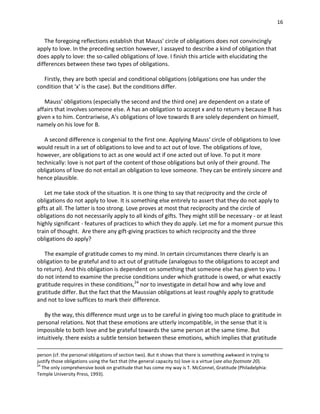 The obligations of love | PDF