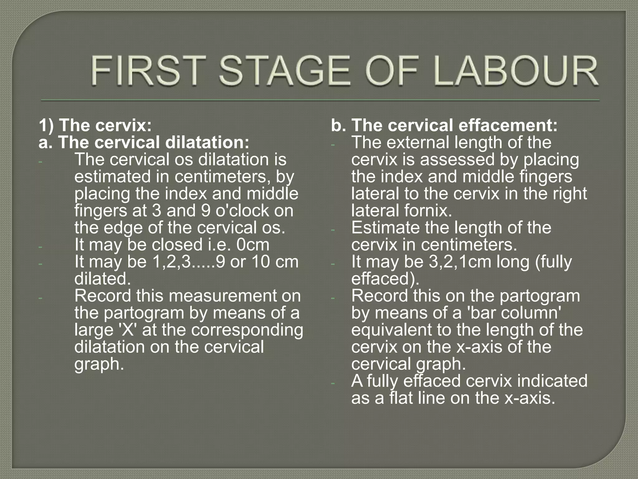The obstetric examination ppt | PPTX