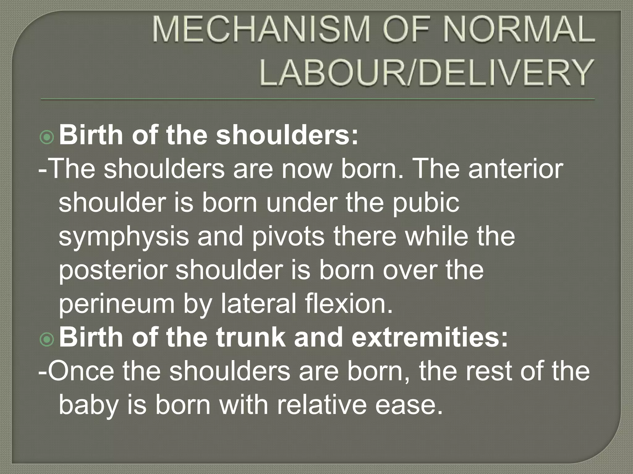 The obstetric examination ppt | PPTX