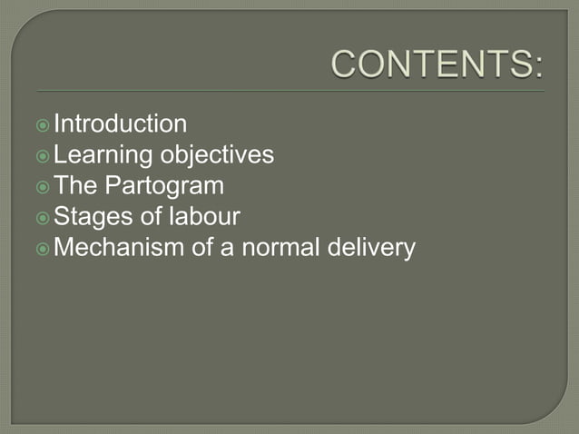 The obstetric examination ppt | PPTX