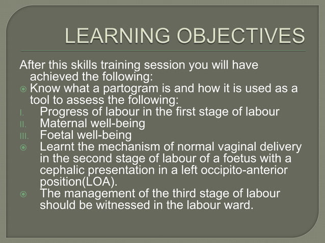 The obstetric examination ppt | PPTX